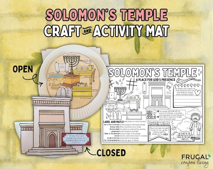 Solomon's Temple Scale Model Kit - 1:80 Scale; UNASSEMBLED - Etsy