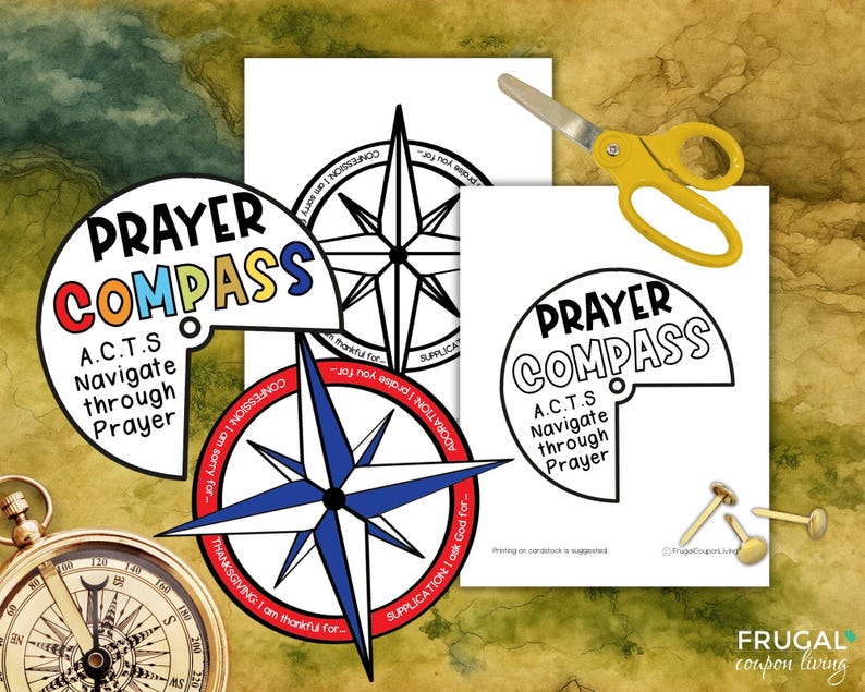 How to Pray ACTS Prayer, Navigate ACTS Method Prayer Model Coloring ...