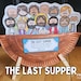 The Last Supper Kids Craft, Jesus & the 12 Disciples Paper Plate Bible ...