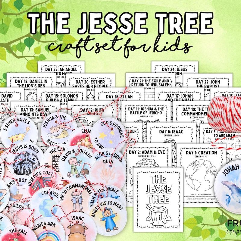 Jesse Tree Ornaments - Etsy
