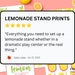 Cute Lemonade Stand Signs Printable Set | Banner, Price Sheet, Sales ...