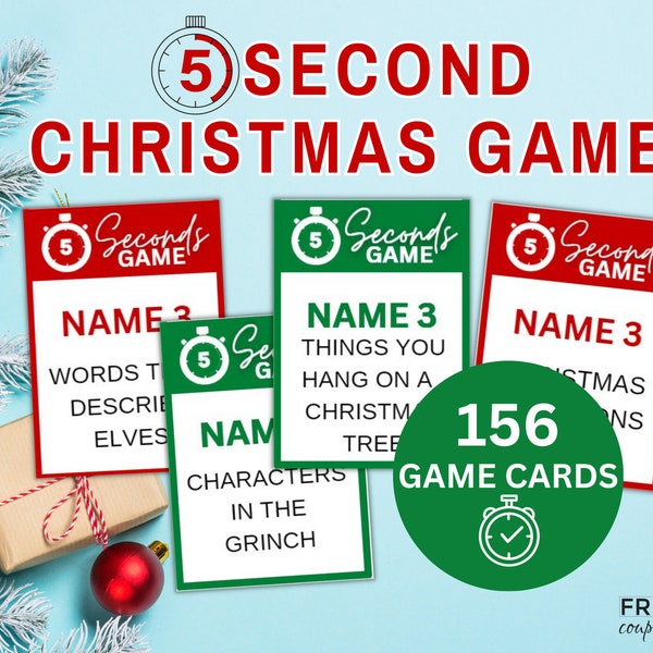 Christmas Party Games - Etsy