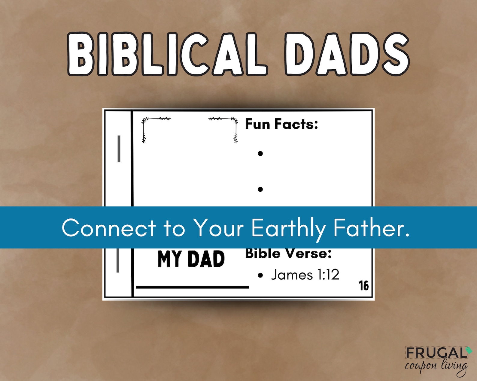 Men of the Bible Printable Mini Book, DIY Dads of the Bible Activity ...