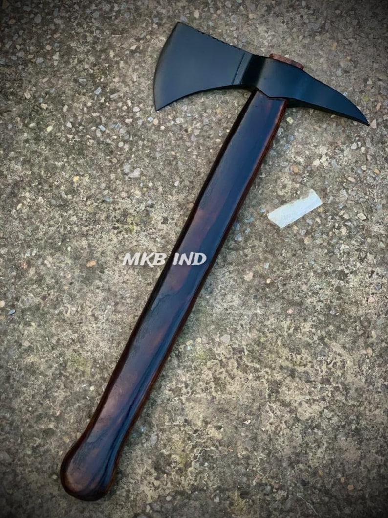 Hand Foged Tomahawk Axe, Tactical Fighting Axe, Spike Tomahawk ...