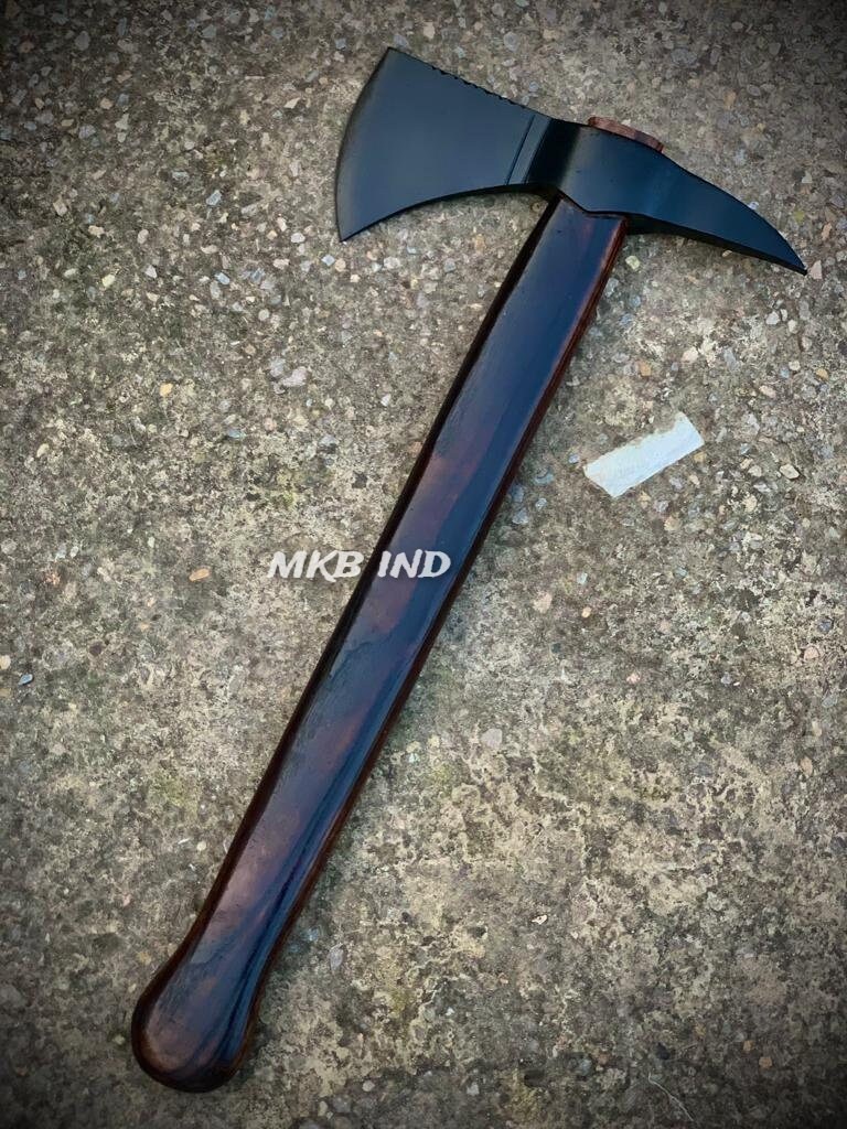 Hand Foged Tomahawk Axe, Tactical Fighting Axe, Spike Tomahawk ...