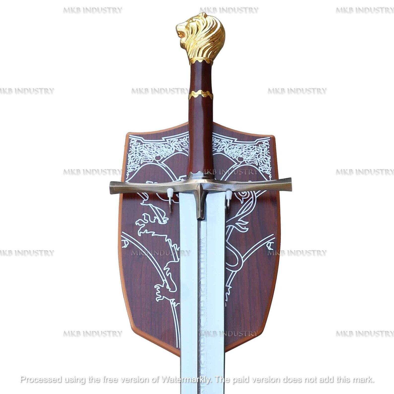 Chronicles of Narnia Prince Sword Replica Gold Colour, Monogram Sword ...