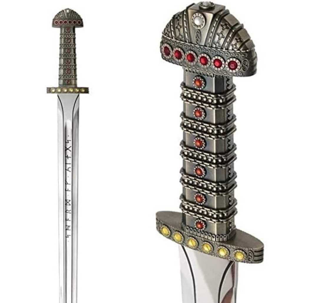 Viking Sword of King Medieval Sword Witcher Sword Ragnar - Etsy