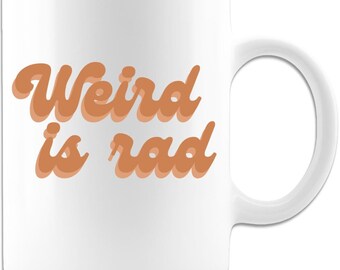 Weird is Rad | Etsy