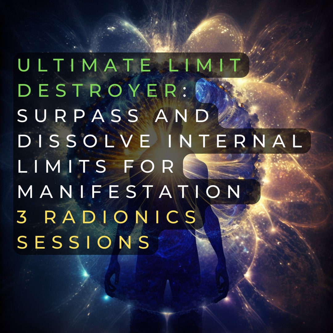 Ultimate Limit Destroyer: Removal All Blocks to Manifestation, Success & Prosperity 3 Radionics ...