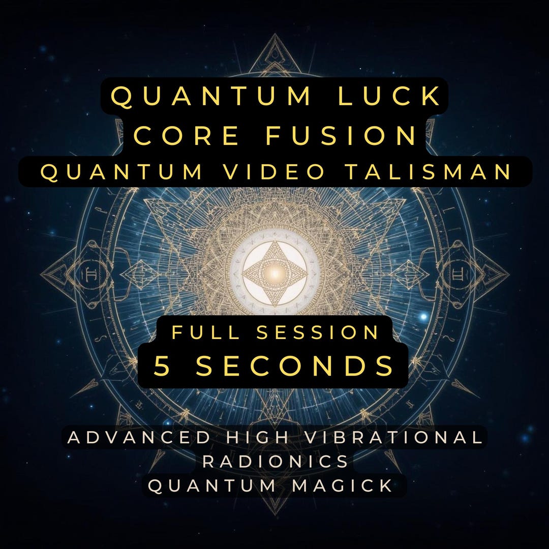 Quantum Luck Video Talisman: Instant Luck Shift - Lottery, Contests ...