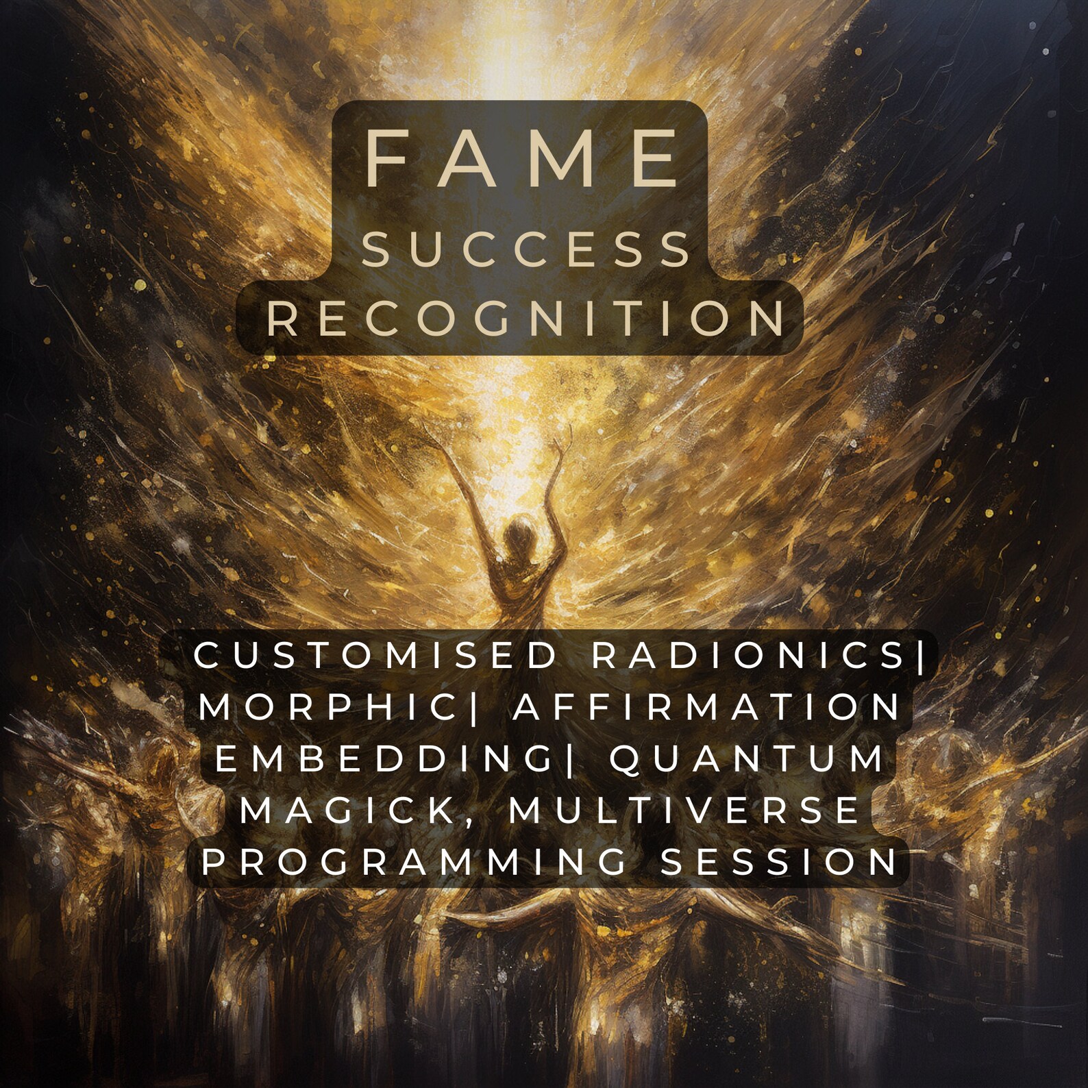 Fame, Success & Recognition: Remote Radionics Fame Spell Success Spell Customised Radionics ...