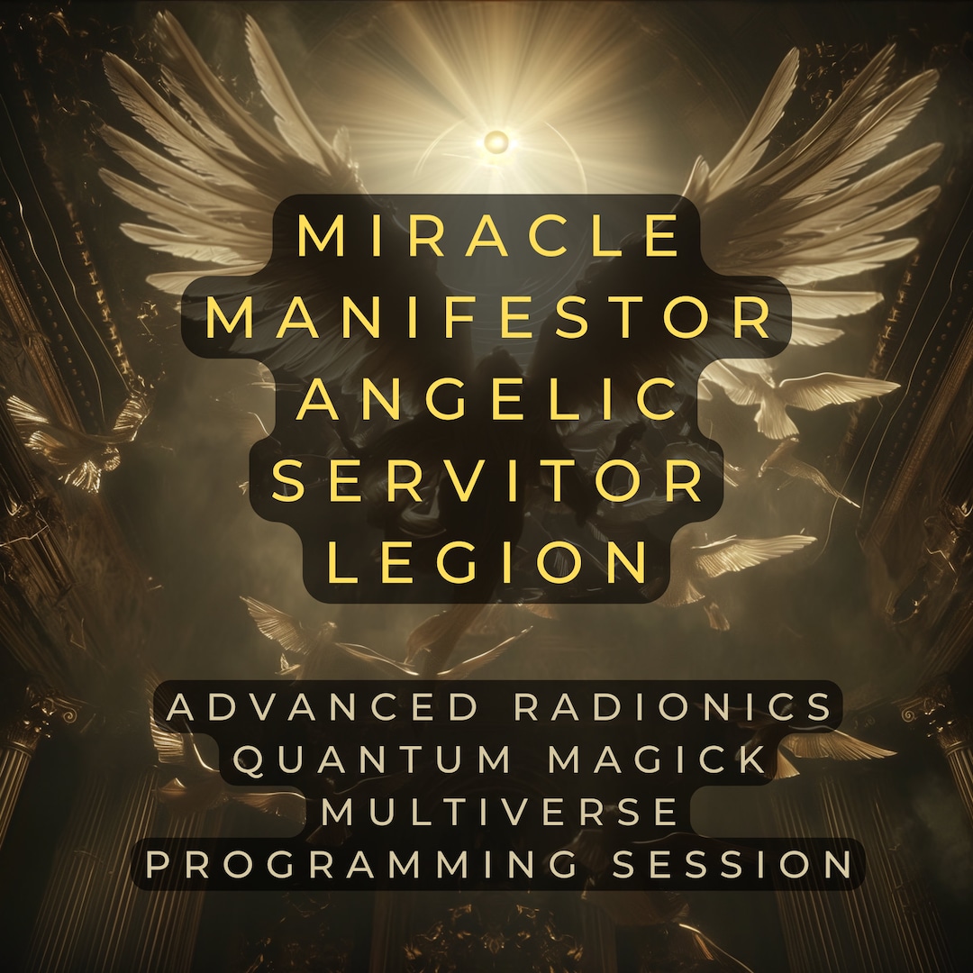 Miracle Manifestor Angel Servitor Legion: Quantum Magic Radionics ...