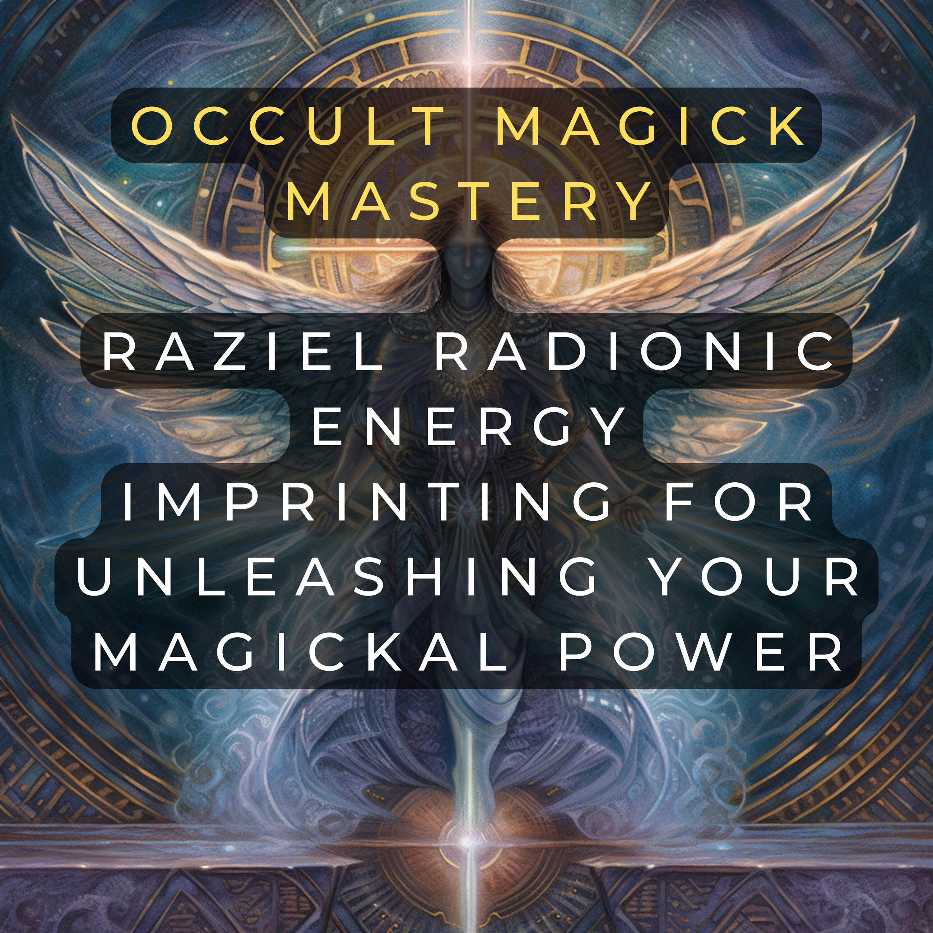 Occult Magick Mastery: Raziel Radionic Energy Imprinting for Unleashing Your Magickal Power - Etsy