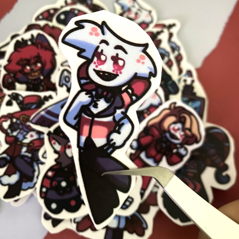Hazbin Hotel Vinyl Stickers • [fan Merch] - Etsy