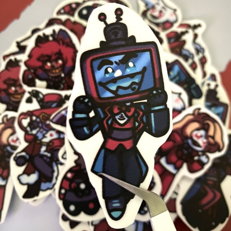 Hazbin Hotel Vinyl Stickers • [fan Merch] - Etsy