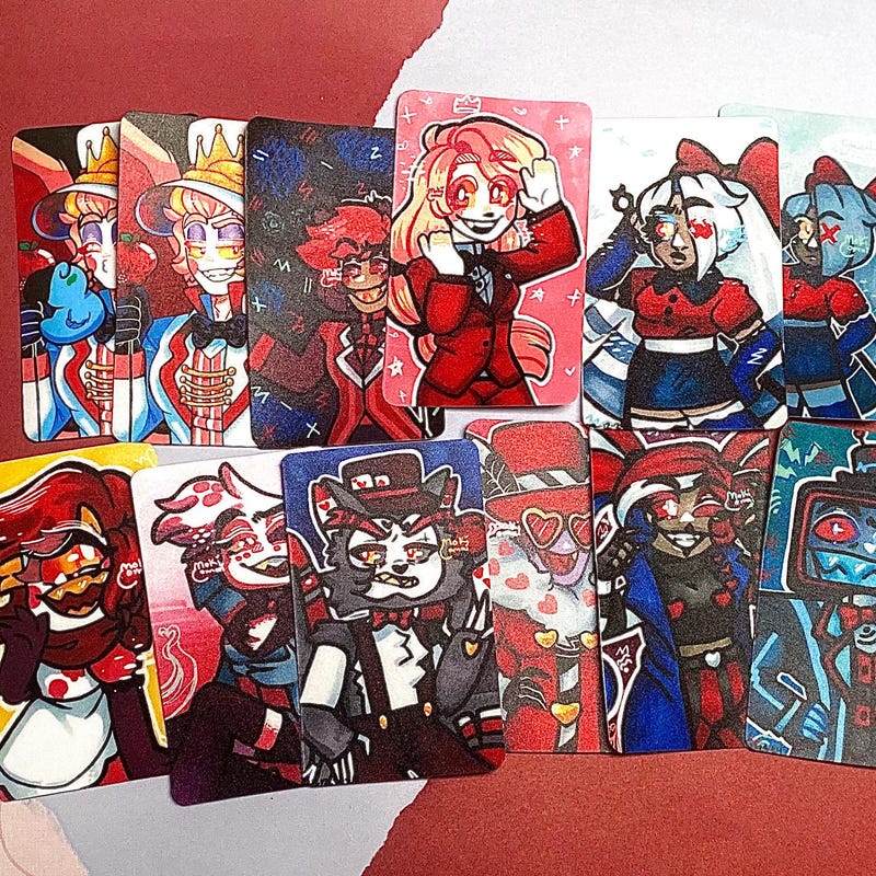 Hazbin Hotel Trading Cards - Etsy