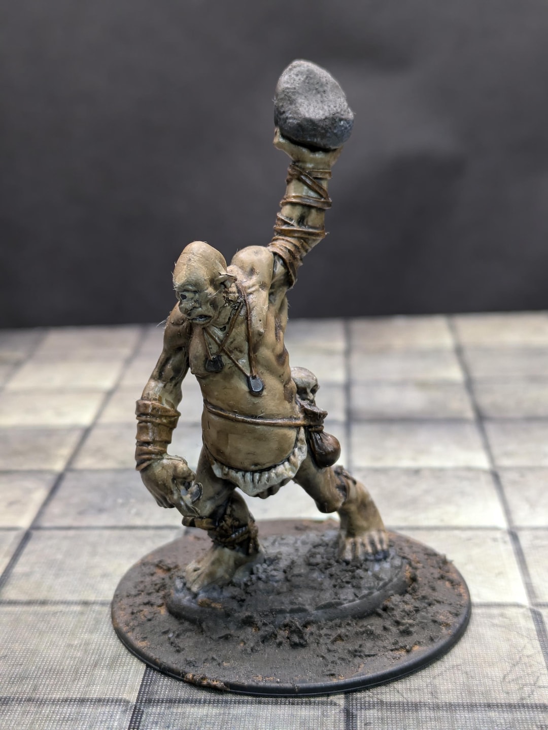 Cyclops Hand-painted: Fierce One-eyed Giant Tabletop Miniature With ...