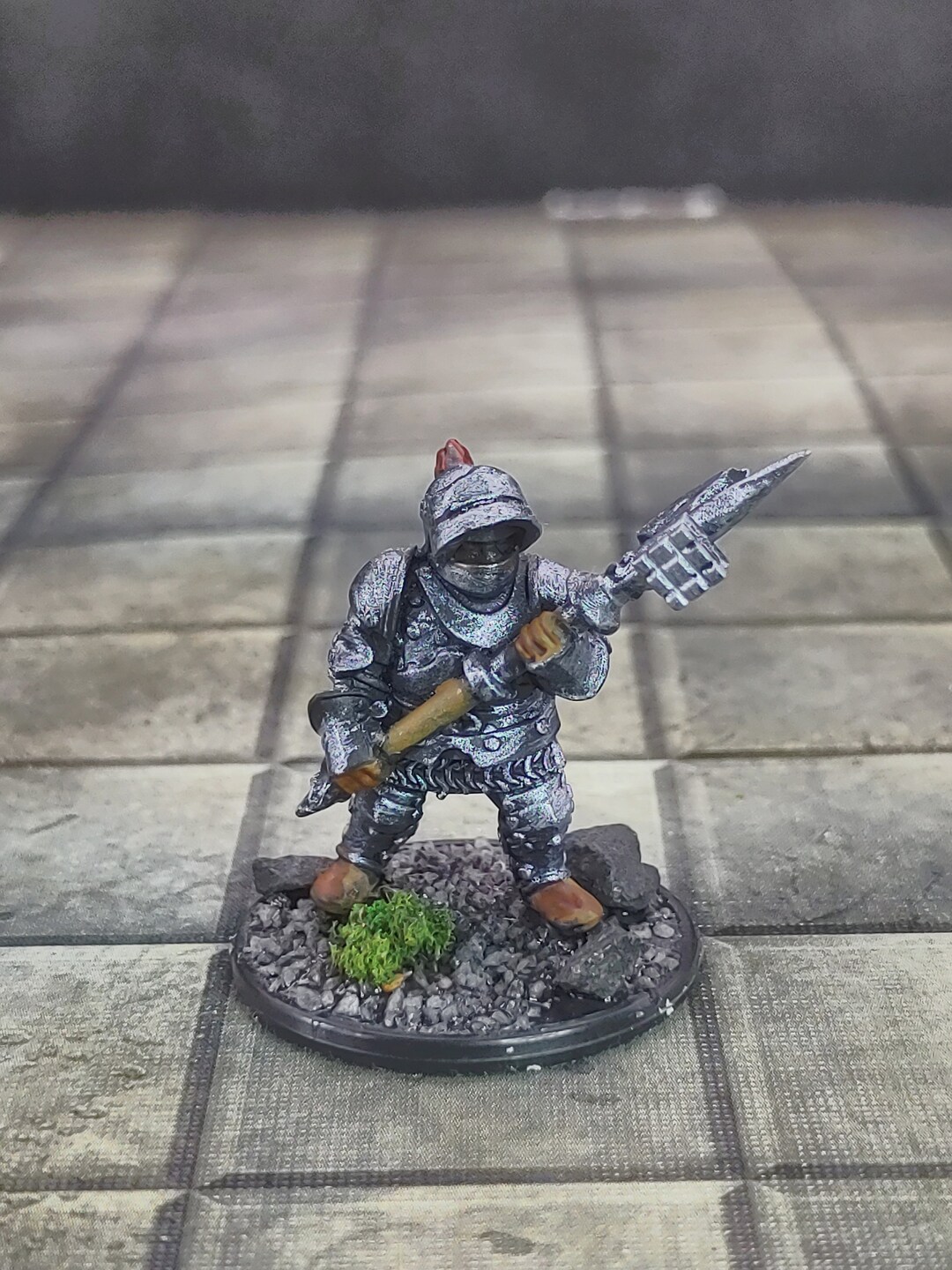 Hand Painted Dwarven Knight Miniature: Tabletop RPG Character - Etsy