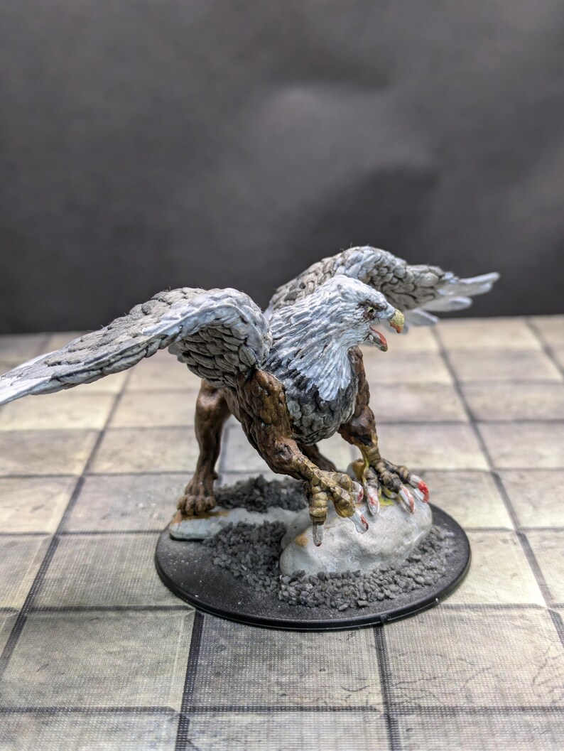 Hippogriff Miniature Hand-painted Fantasy Beast for Dnd and Pathfinder ...