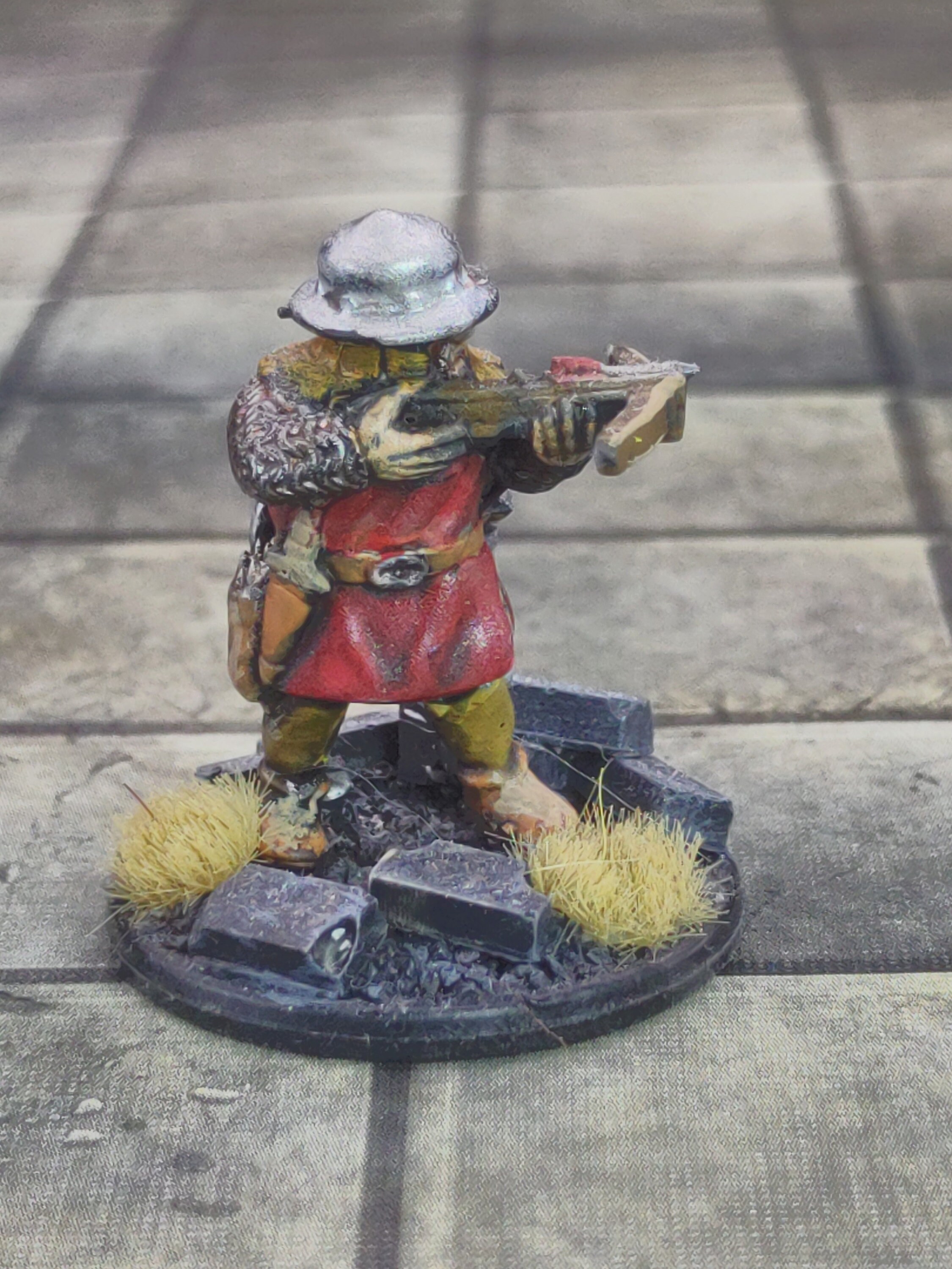Hand Painted Dwarf Crossbowman Red Guard Fighter Knight for D&D ...
