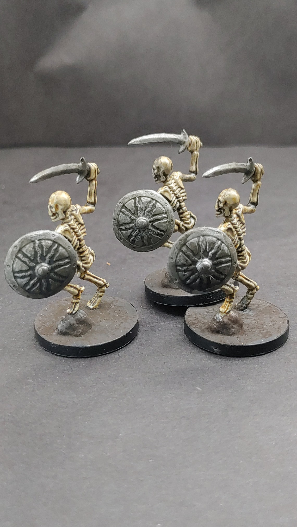 THREE SKELETONS for Dungeons and Dragons Well Painted - Etsy