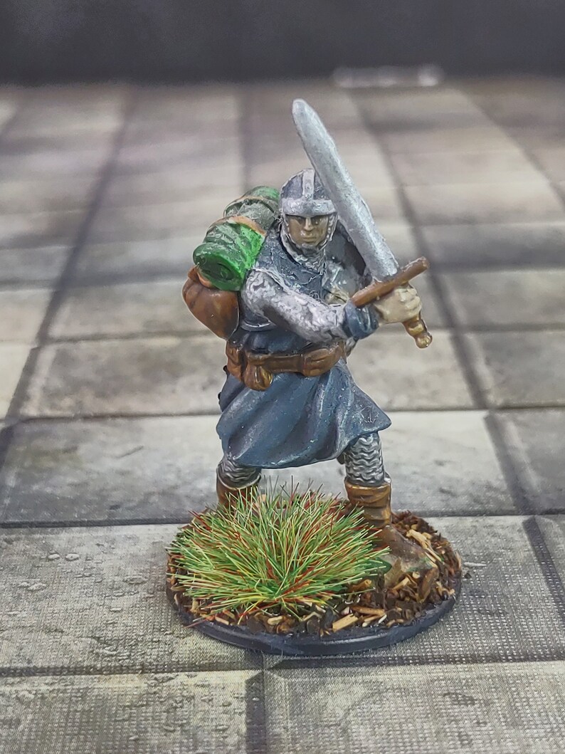 City Guard Hand Painted Custom Based Tabletop Miniature Adventurer ...