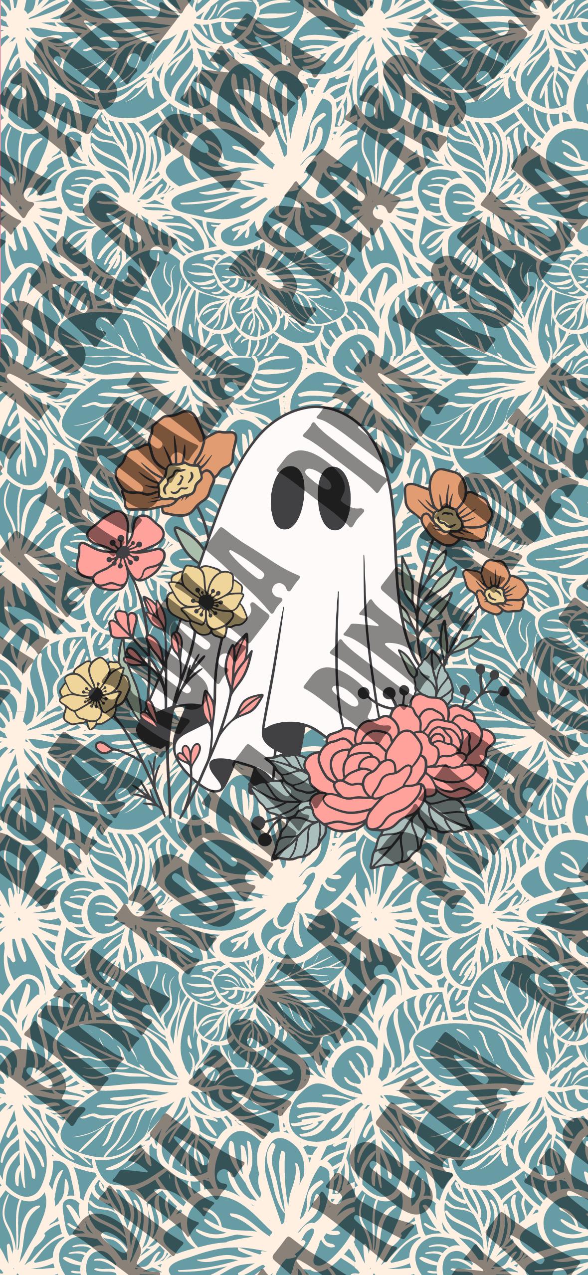 Floral Ghostie Wallpaper Bundle - Etsy