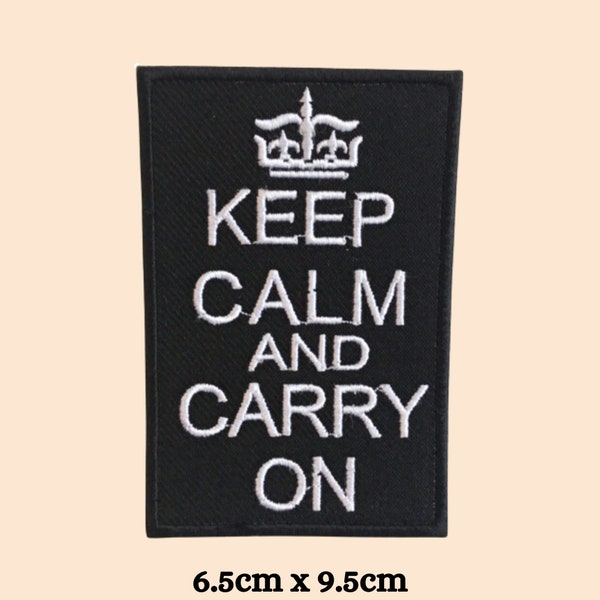 Keep Calm Sew On - Etsy