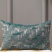 Green & Metallic Gold Pattern Cushion With Insert Incl. - Etsy UK