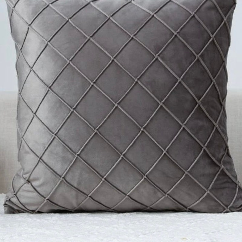 Grey Cushion - Etsy