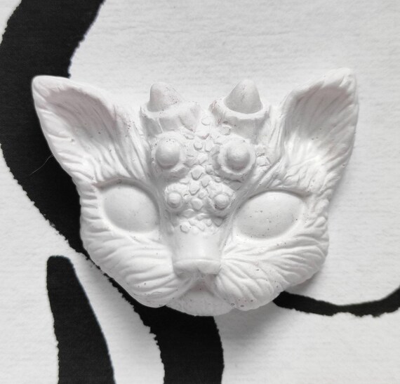 Figurines Occult Wicca Gothic Devil Living Decoration Devil's Cat ...