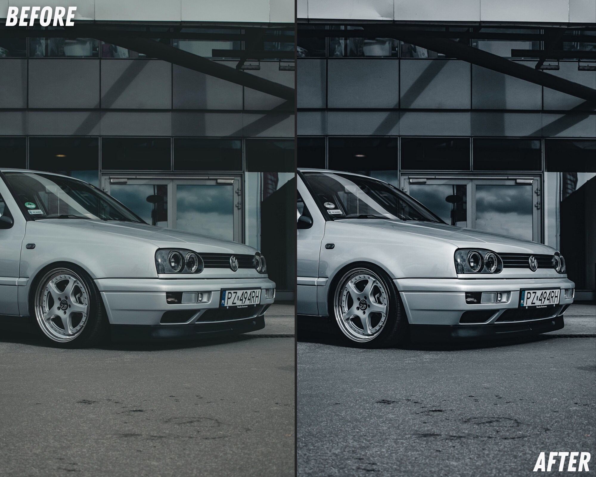 Urban Concrete Car Lightroom Preset Pack (desktop + Mobile) - Etsy