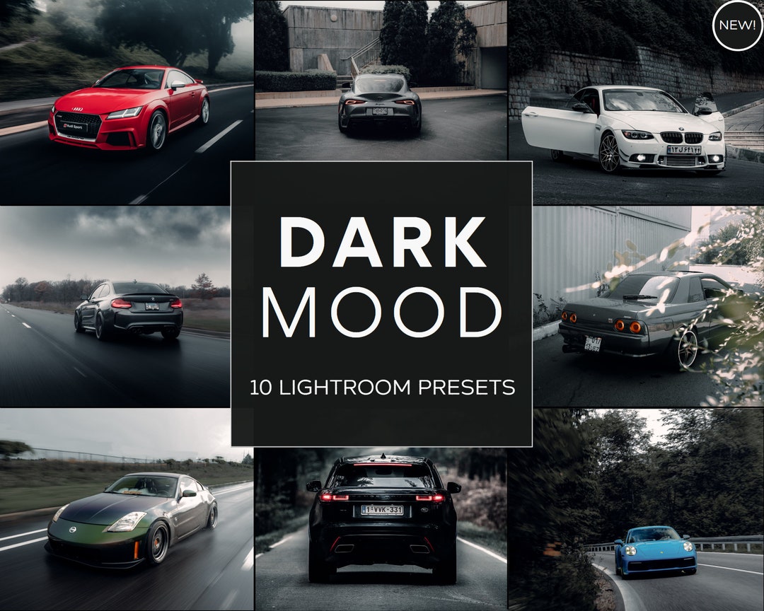 Dark Mood Lightroom Presets Pack (desktop + Mobile) - Etsy