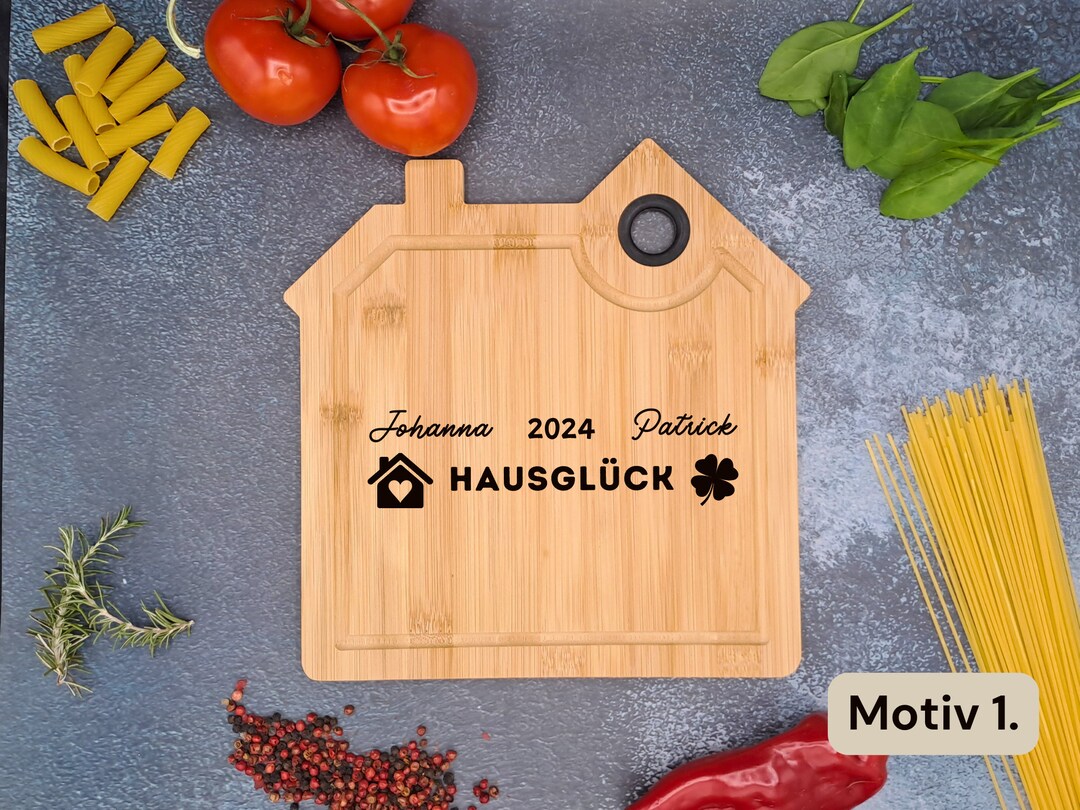 Personalized Wooden House Board | Unique Gift for Housewarming, Topping ...