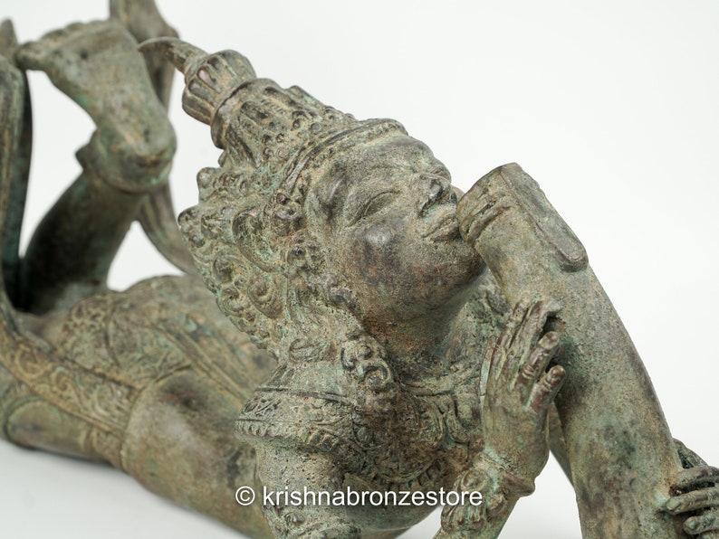 Bronze Lord Shiva Statue Lord Shiva Drinking Poison Shiva - Etsy