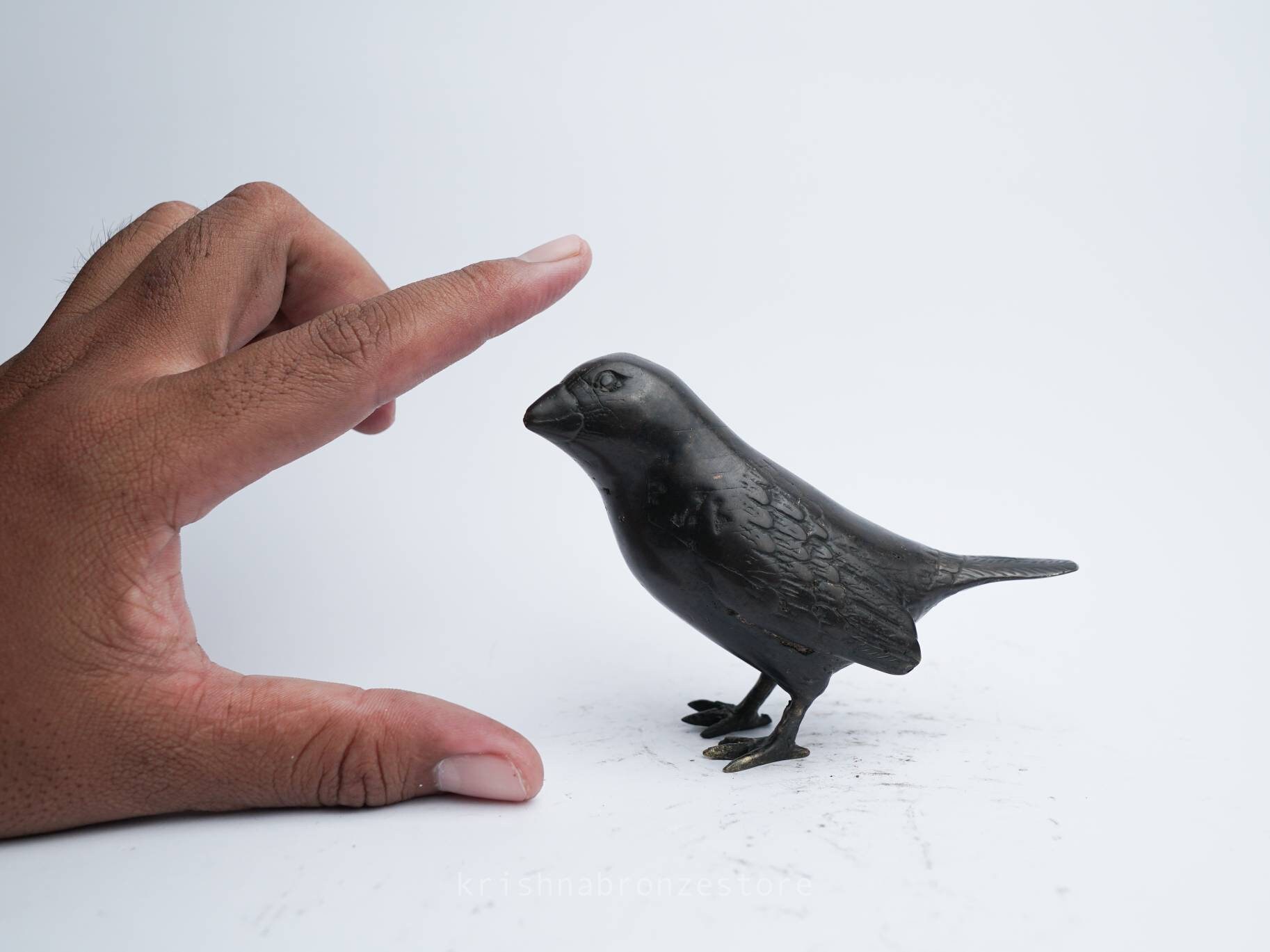 Bronze Bird Statue Bird Statue Animal Bronze Handmade - Etsy UK