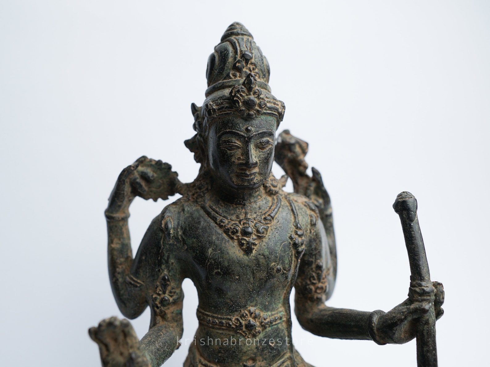 Vishnu Lord Vishnu Statue Hindu God Bronze Sculpture - Etsy