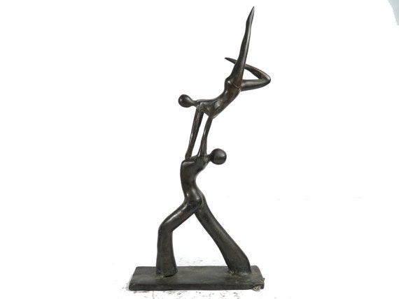 Bronze Abstract Sculpture Abstract Art Abstract Bronze | Etsy