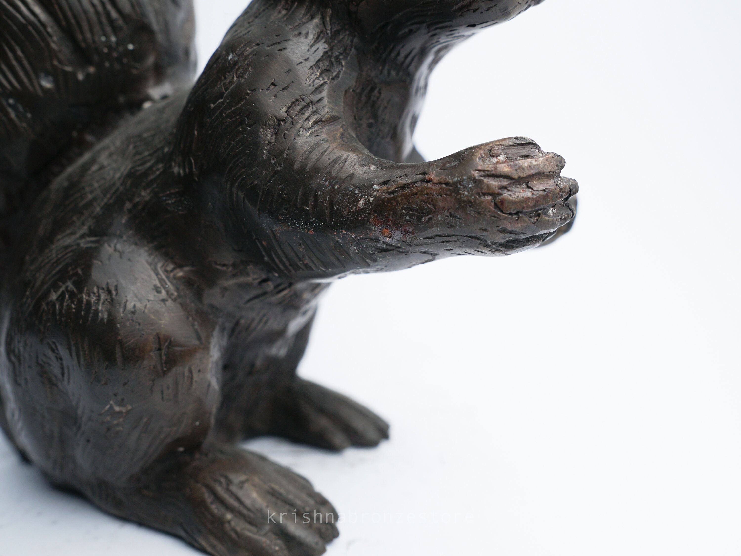 Bronze Squirrel Statue Animal Sciuridae Tree Squirrels - Etsy
