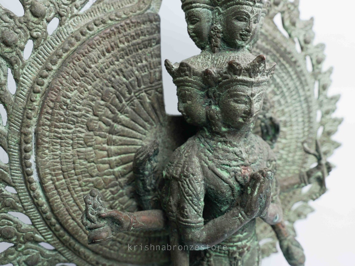 Thousand-armed Avalokiteśvara Bronze Statue, Bodhisattva of Compassion ...
