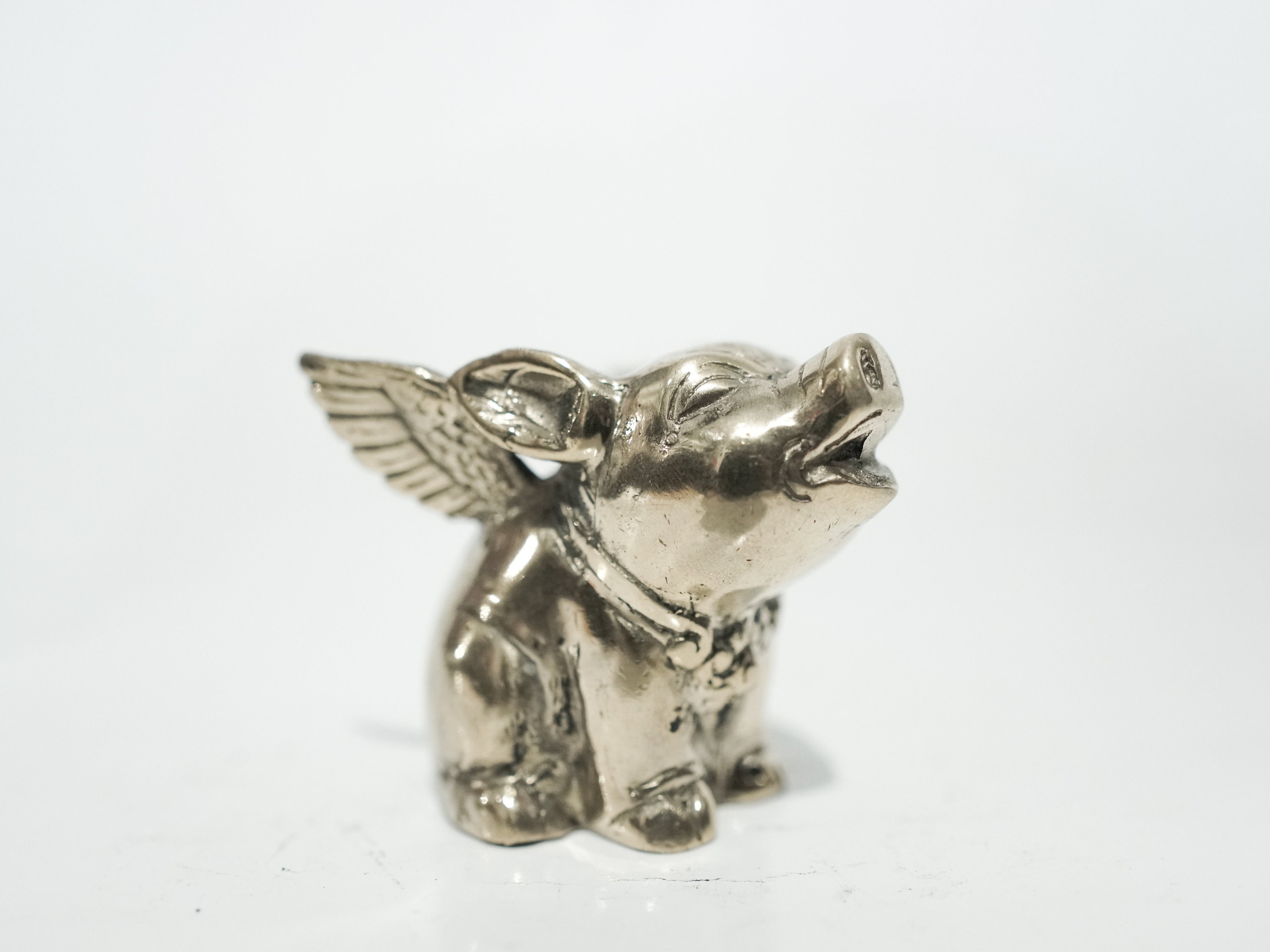 Flying Pig Statue Animal Handmade Statue Bronze - Etsy