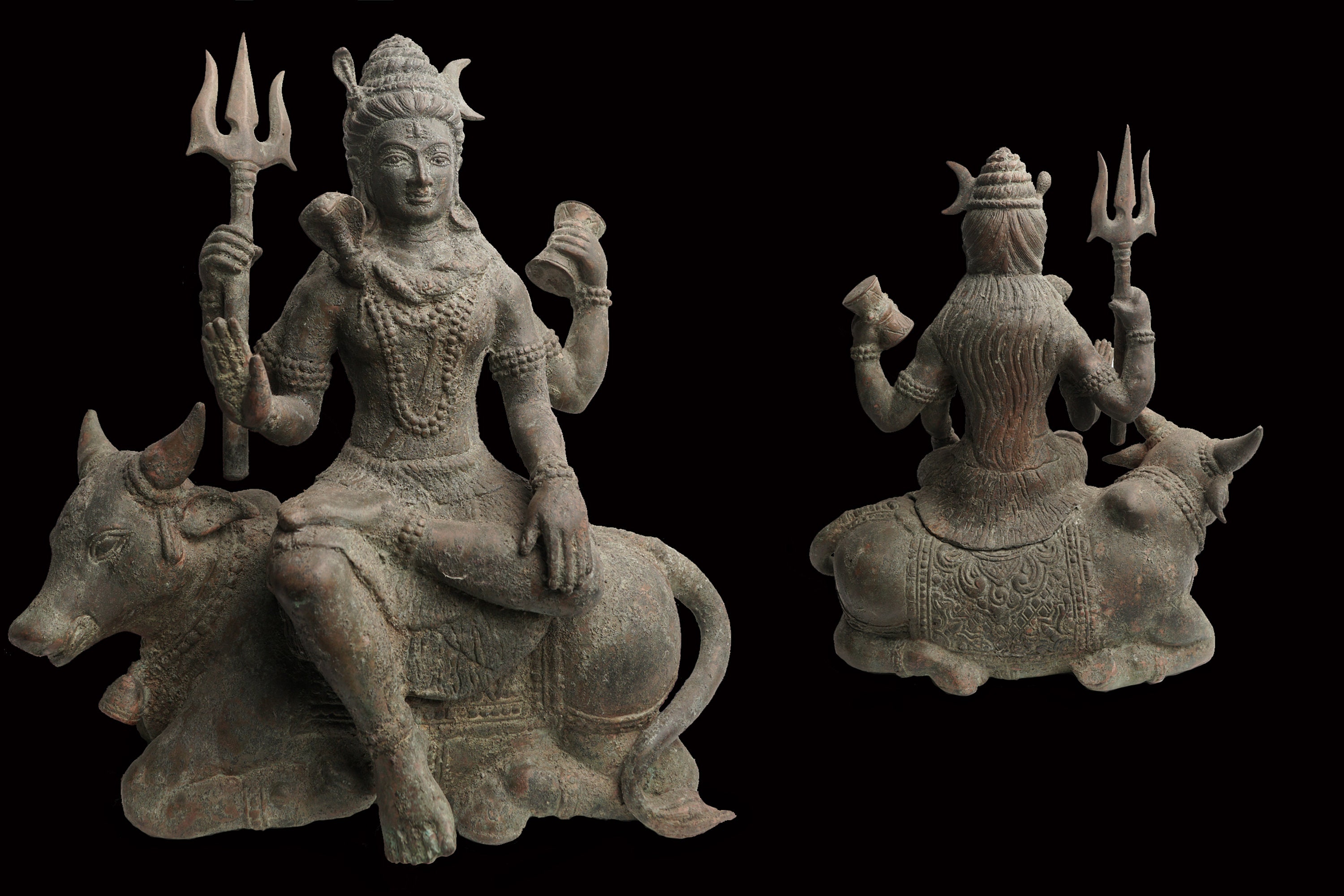 Siwa Statue Shiva Statue Antique Statue Hindu God Bronze - Etsy