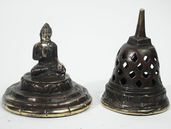 Borobudur Buddha Head Statue Torso Statue Decoration Buddha | Etsy