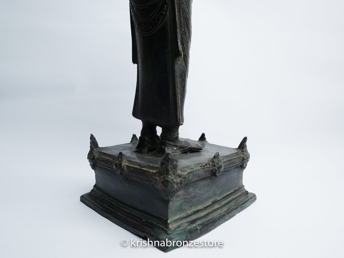 Tri Murti Sculpture Bronze Sculpture Brahma Vishnu Sivha - Etsy