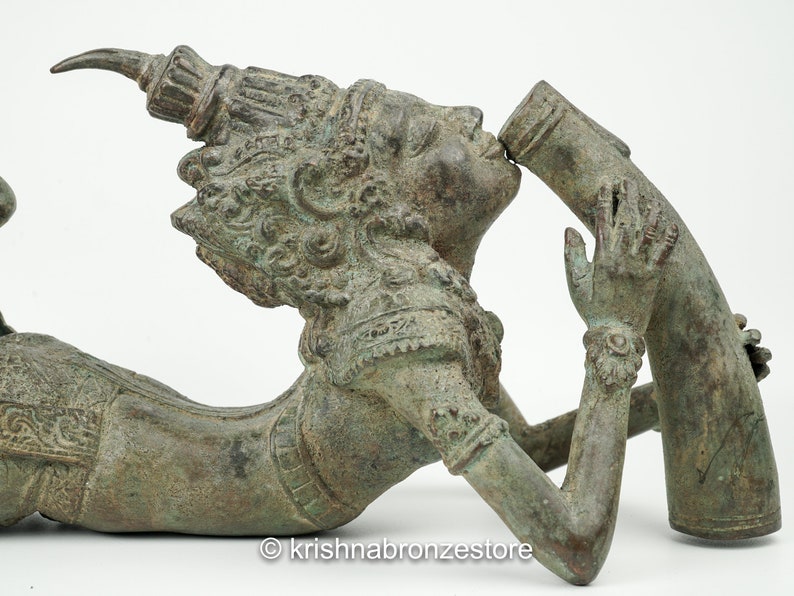 Bronze Lord Shiva Statue Lord Shiva Drinking Poison Shiva - Etsy