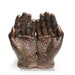 Praying Hand Bronze Sculpture, Hand Miniature, Brass Sculpture, Bronze ...