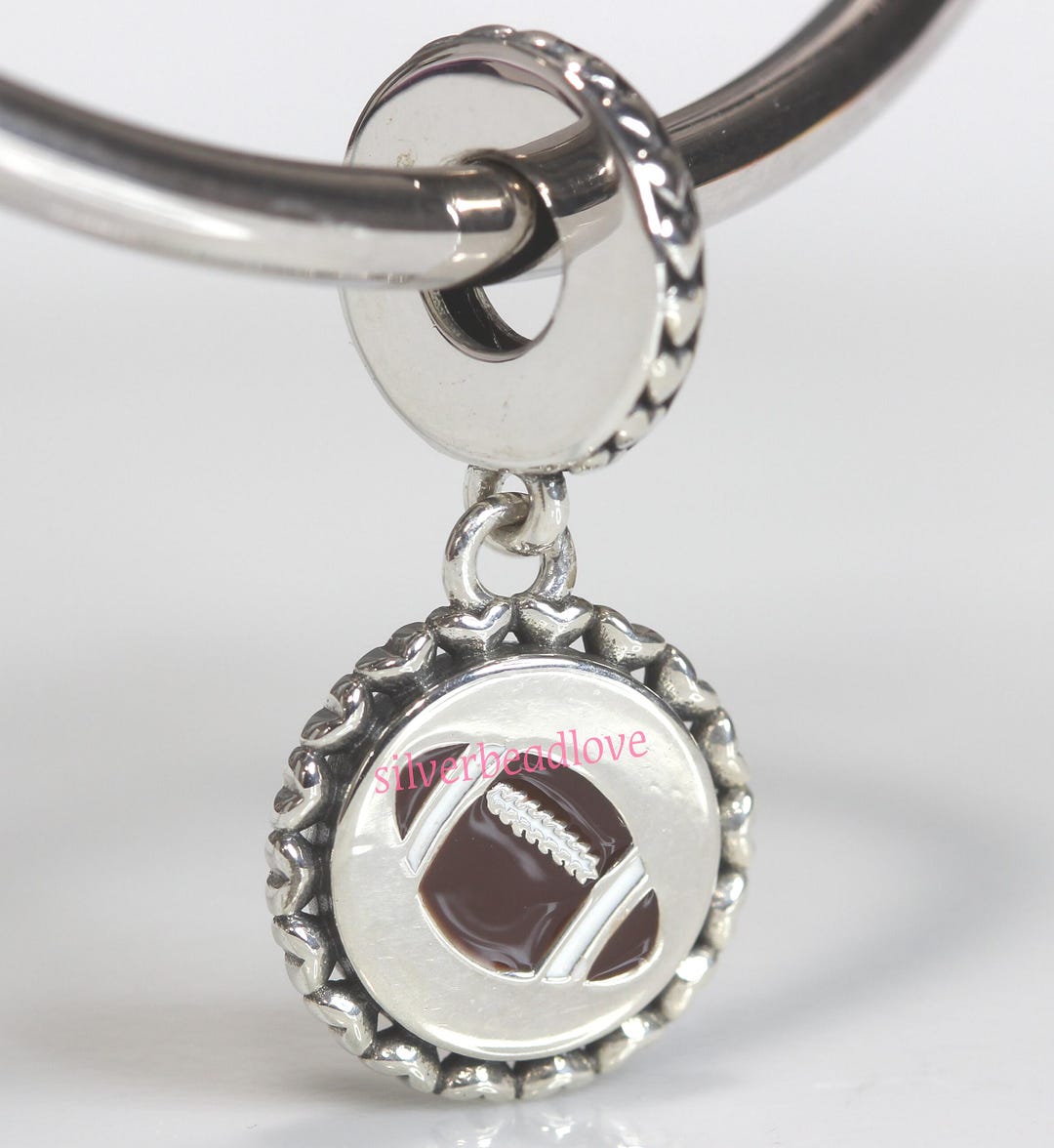 Authentic Pandora Charm Dangle / Football Charm - Etsy