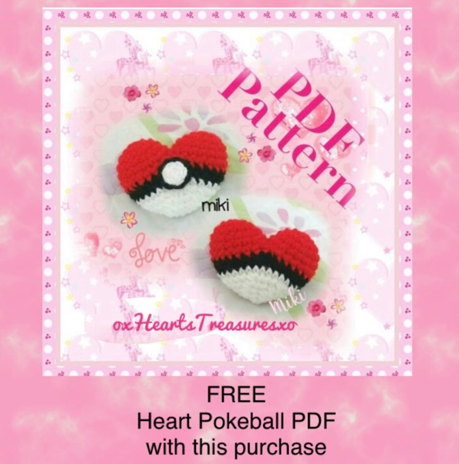 PDF Pattern MEW Pokemon Crochet Plush Mew Amigurumi Pattern - Etsy
