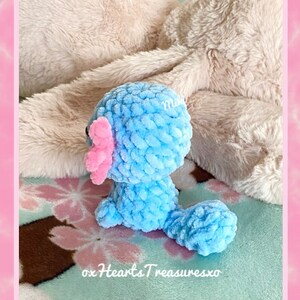 PDF Pattern Chunky Wooper Crochet Plush, Cute Crochet Wooper, Plush ...