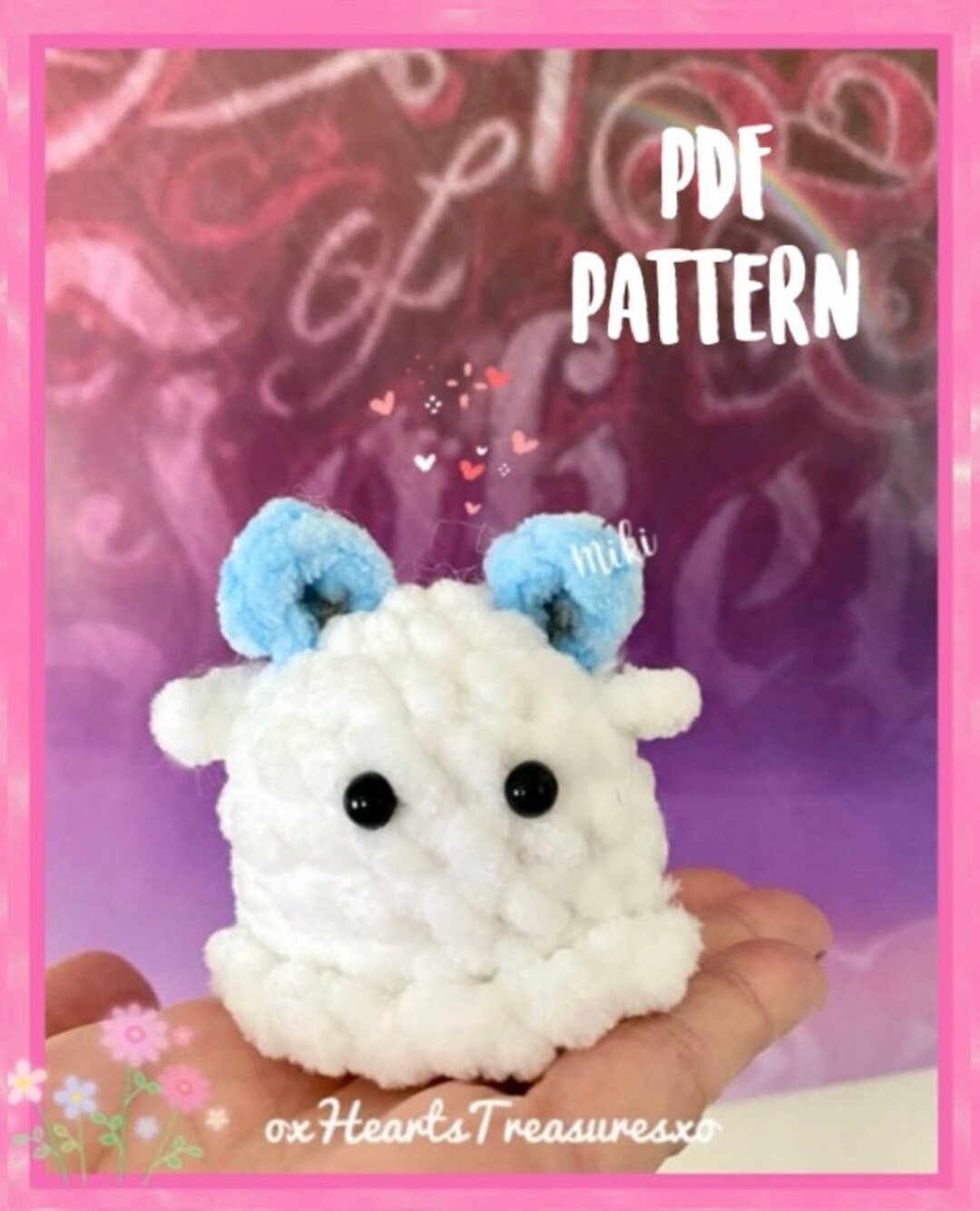 PDF PATTERN Little Swee Plush, Crochet Swee, Swee Amigurumi Plush ...
